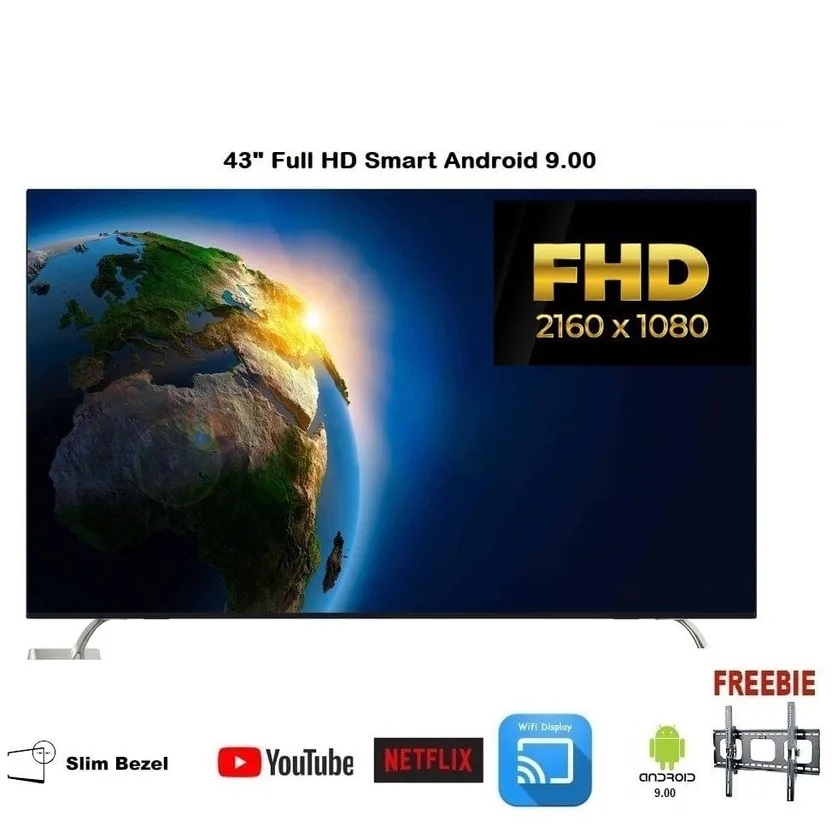 Videocon 43″ Bezel Less Full HD Android Smart LED TV | Daraz.com.np