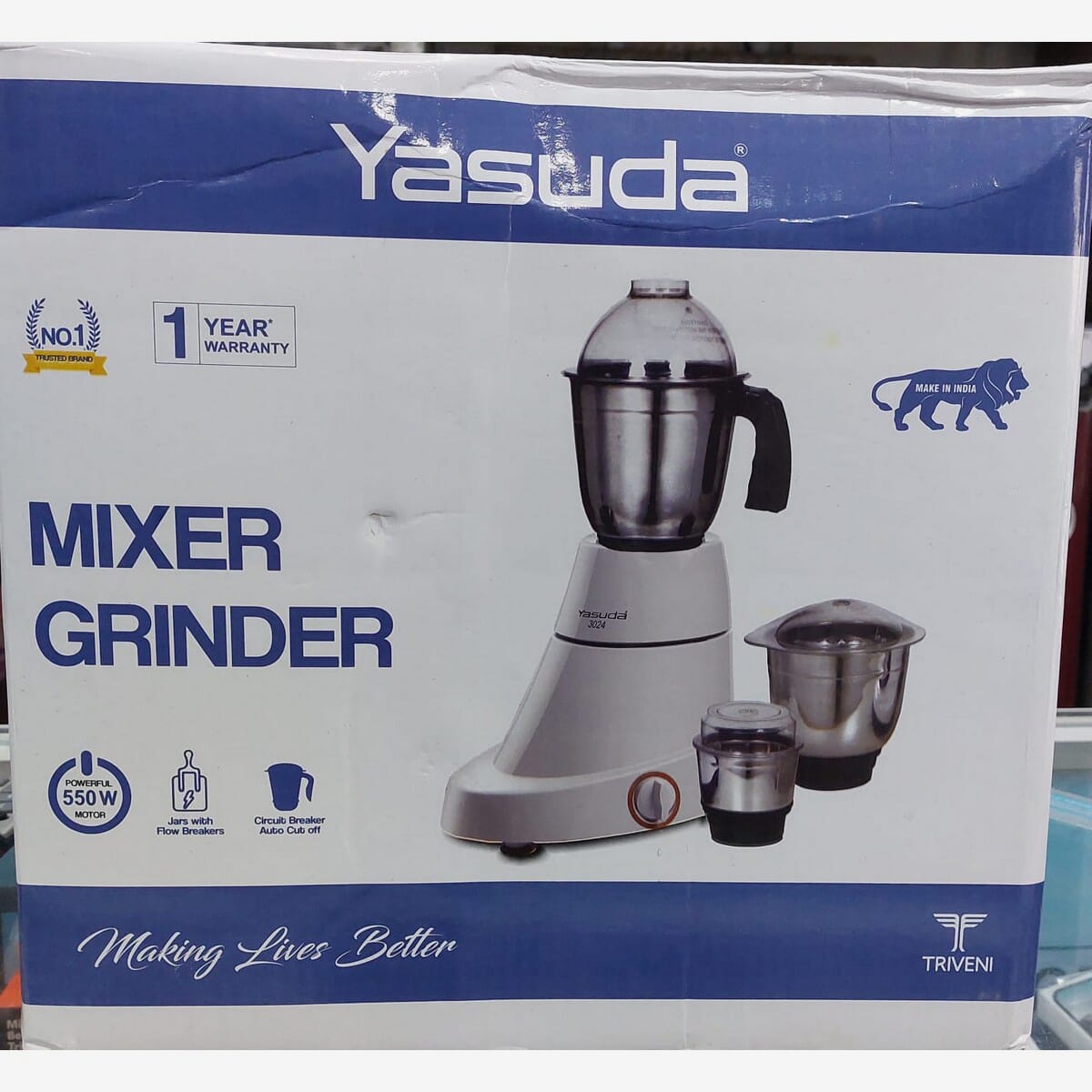 Yasuda Mixer Grinder 550 Watts RIDER YS-3024 | Daraz.com.np