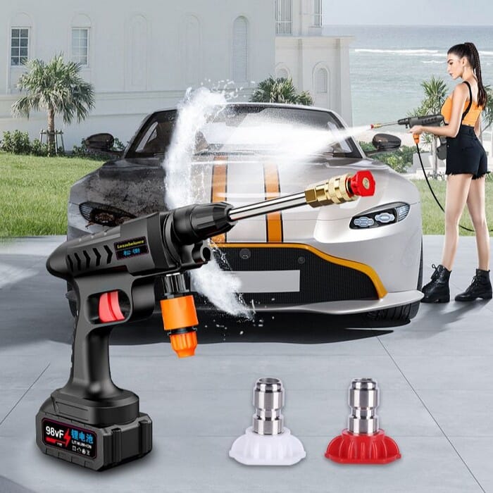Portable Electric Cordless High Pressure Spray Washer | Daraz.com.np