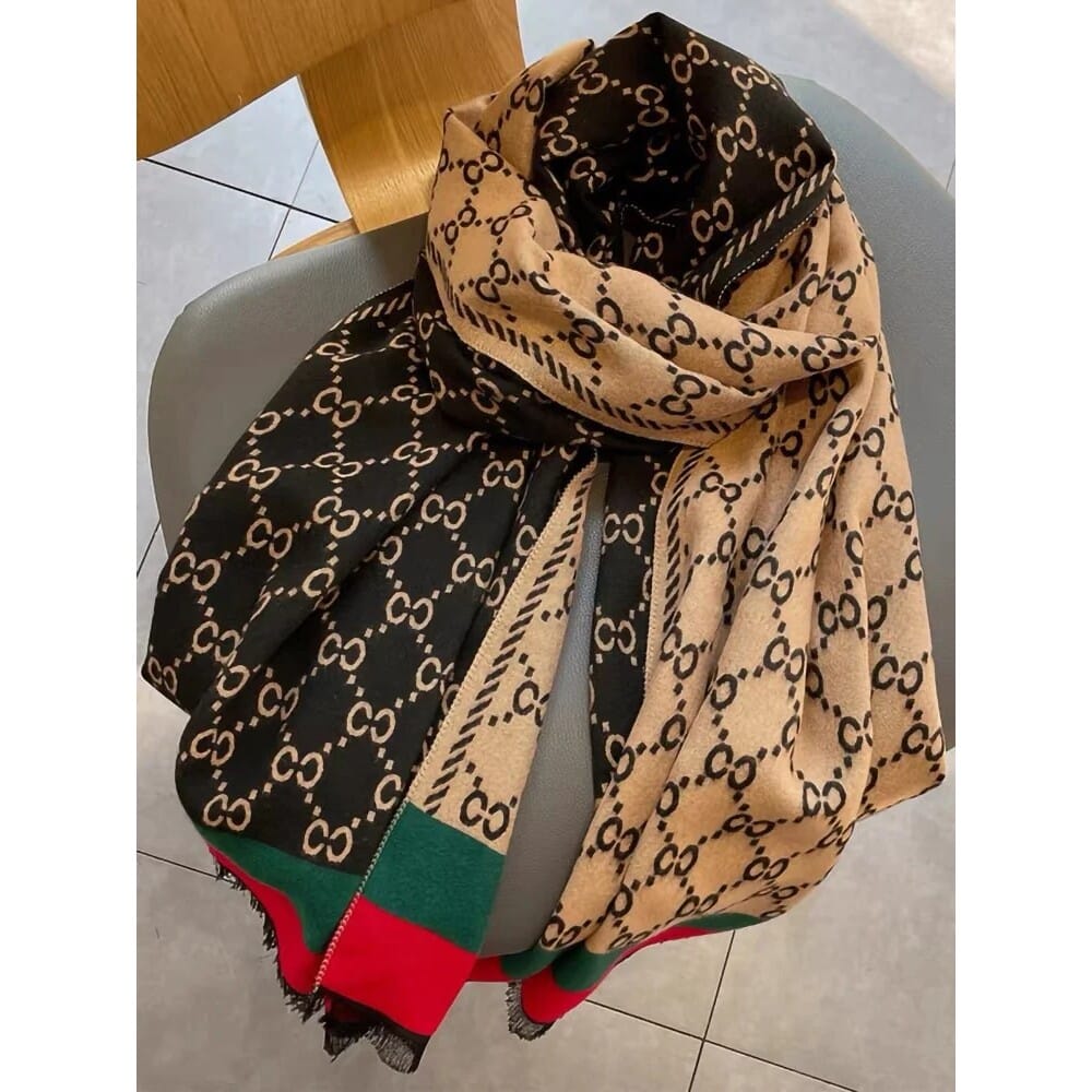 Gucci monogram print high quality scarf Cavalli e