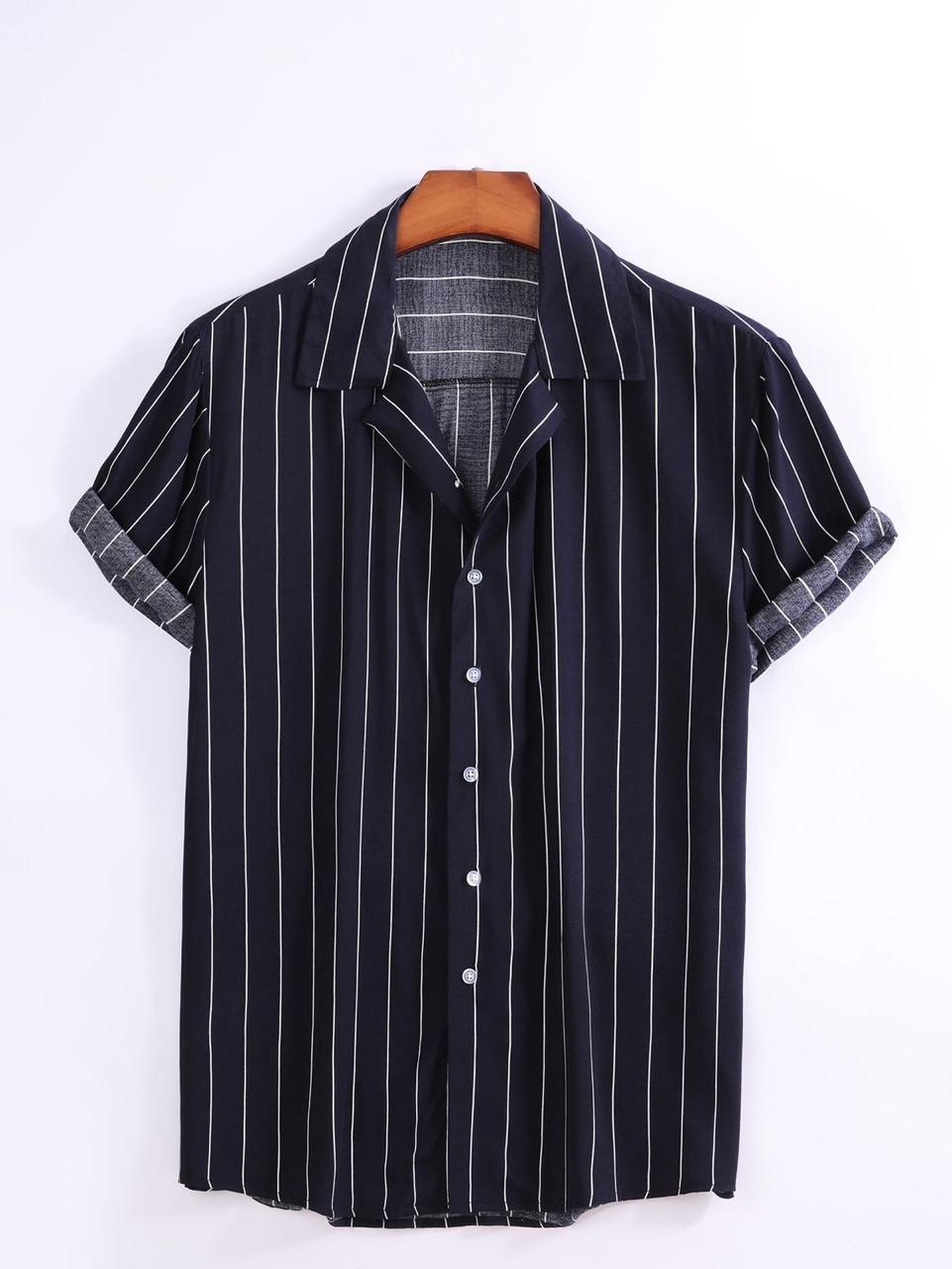 Men strip (vertical) shirt | Daraz.com.np