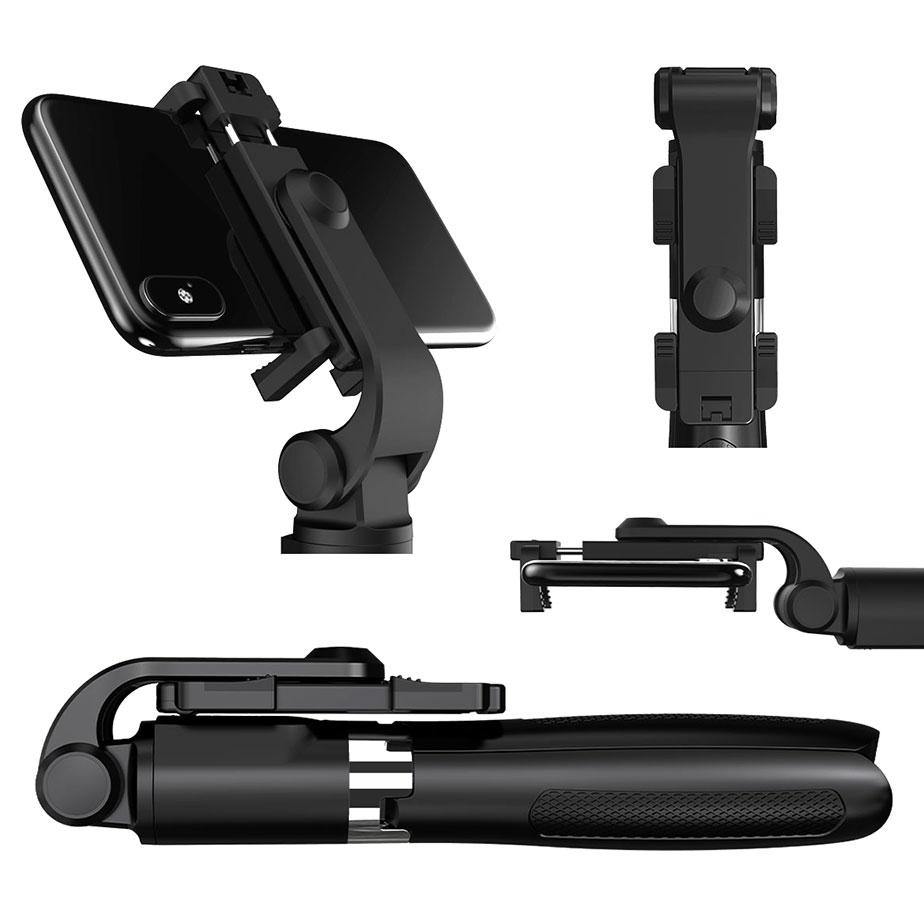 L01S 360° Rotation 3 in 1 Selfie Stick (Selfie+Tripod+Wireless Remote ...