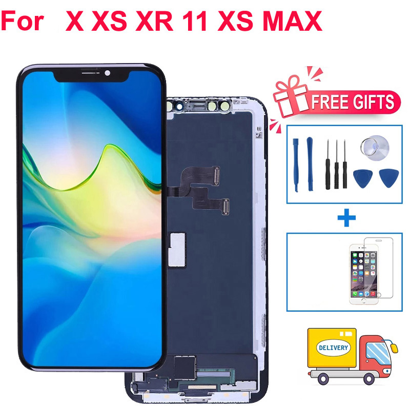 LCD Display For iPhone X / iPhone XS / iPhone XR / iPhone XS MAX ...