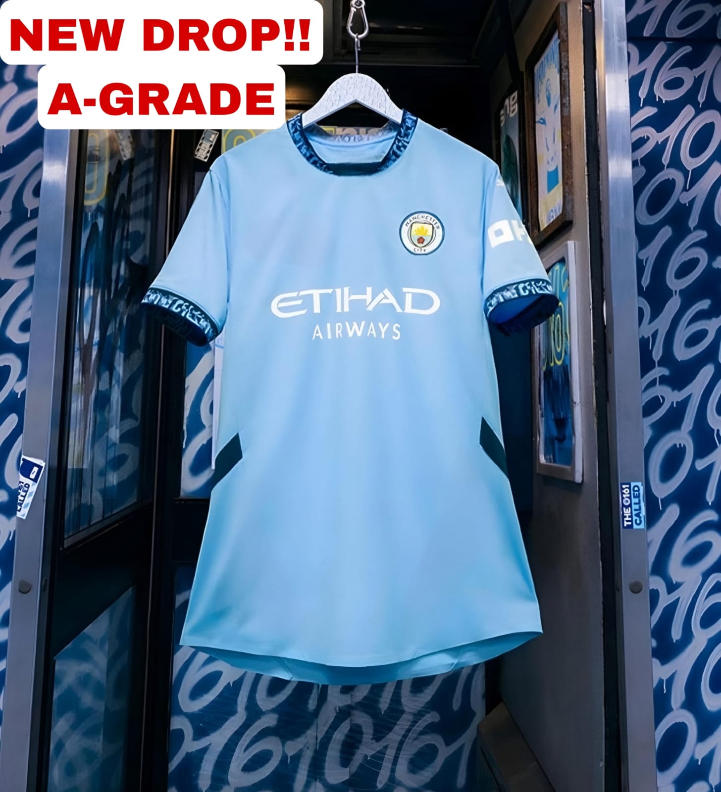 Manchester City New A Grade Manchester City New Jersey Set Home Kit 24/ ...