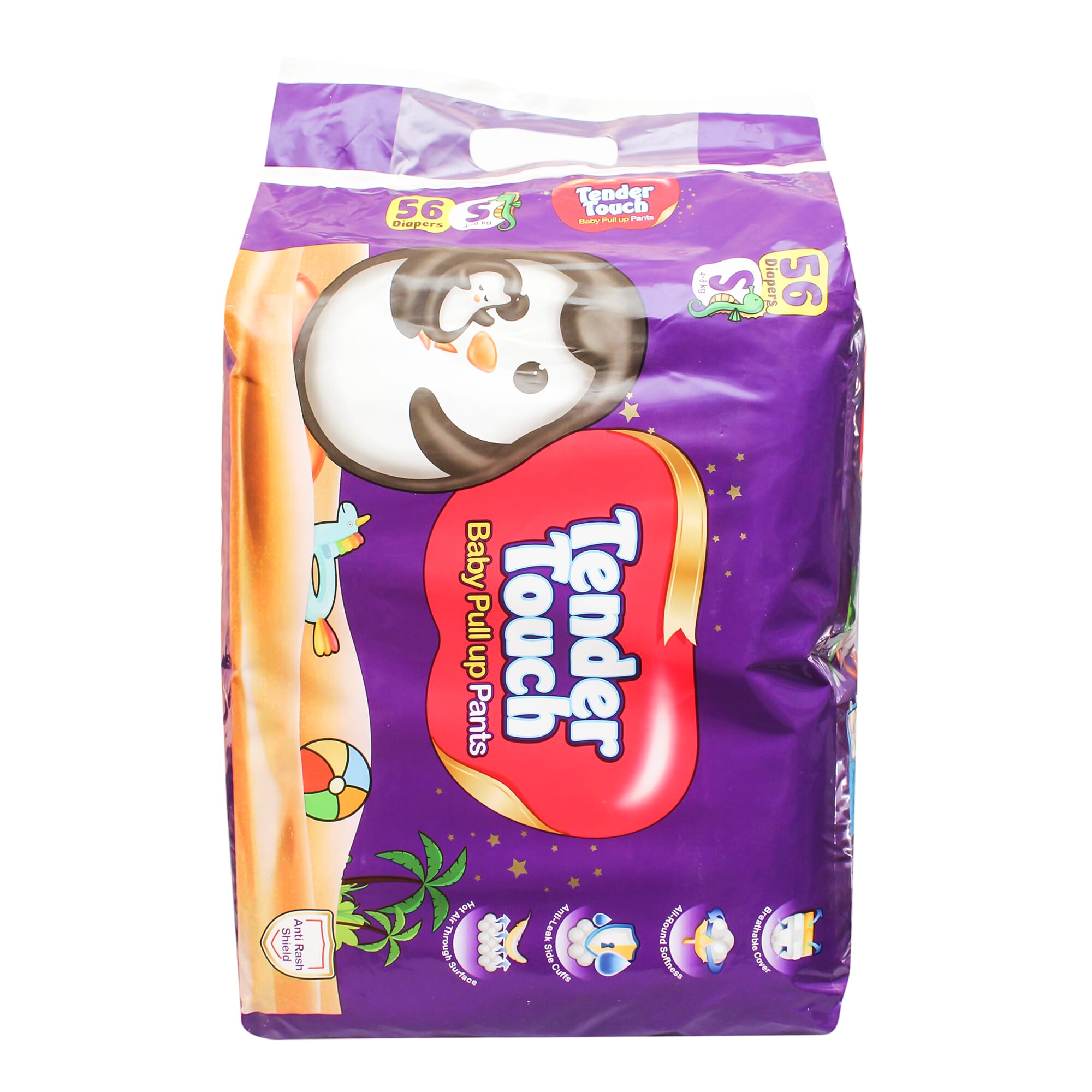 Tender Touch Premium Diapers Small 56 Pcs Pack | Daraz.com.np