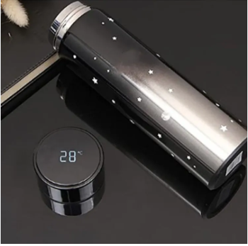 Digital Thermos Bottle 500ml Vacuum Flasks Led Digital Temperature ...