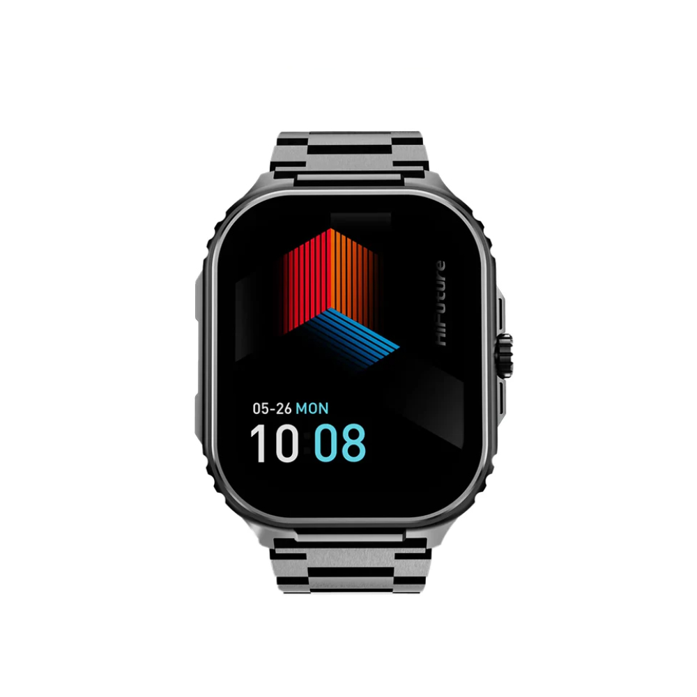HiFuture Ultra3 Pro Stainless Steel Smartwatch | 2.04'' Super Amoled ...