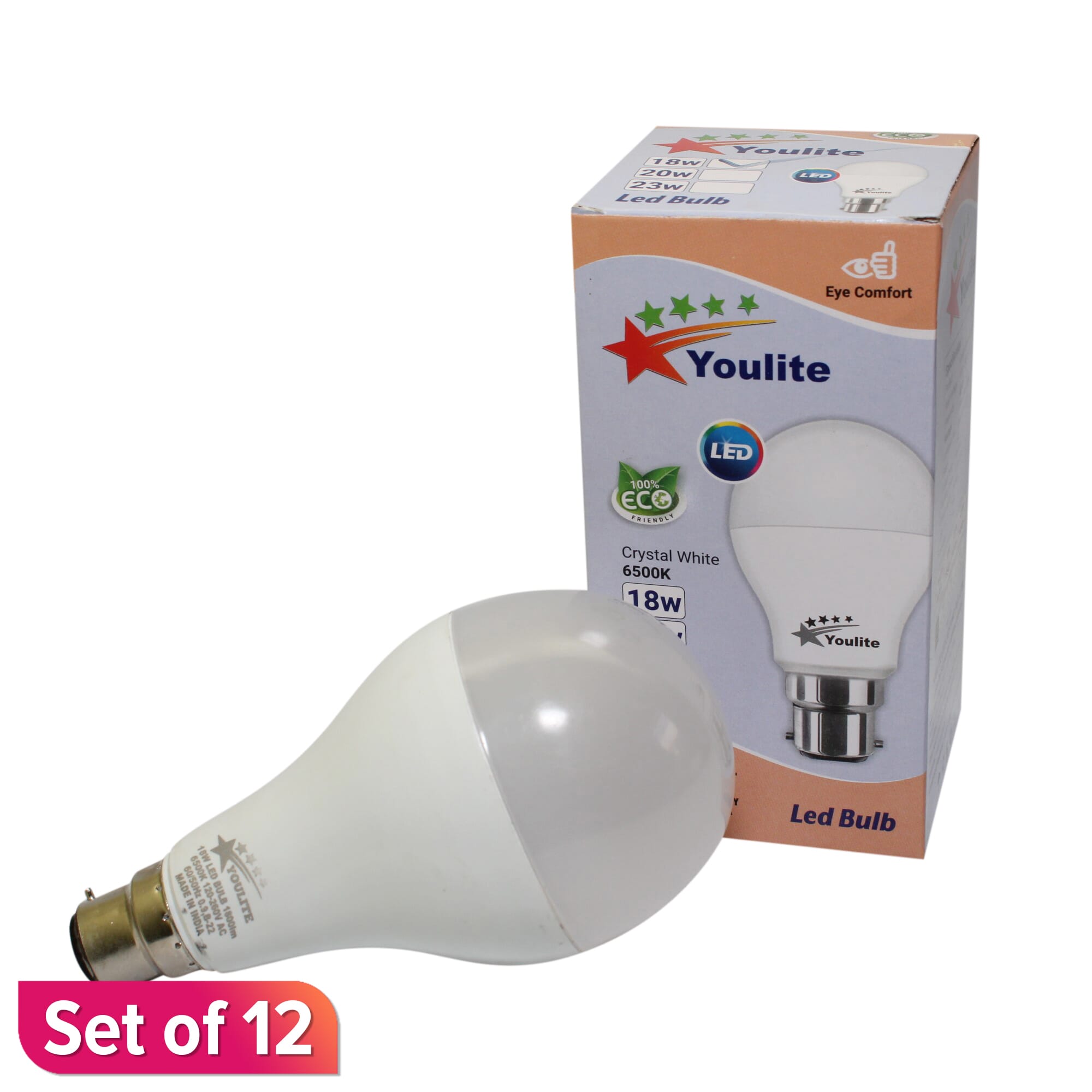 LED Bulb 18w Set Of 12 | Daraz.com.np