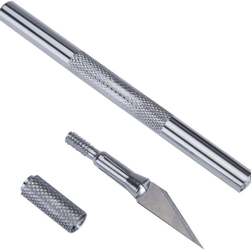 Vicky Stationery Detail Knife With 6 Blades & Safety Cap | Daraz.com.np