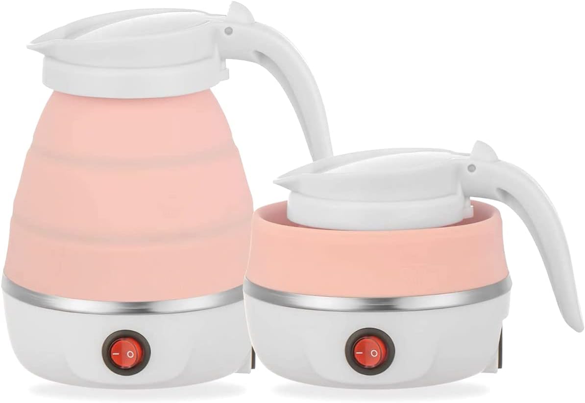 Travel Folding Electric Kettle / Portable Foldable Silicone Kettle ...