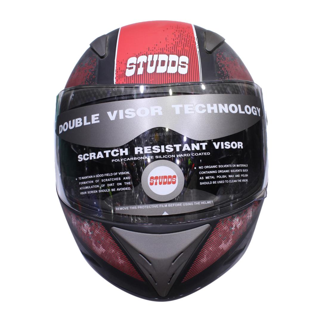 Studds Red/Black Color Full Helmet | Daraz.com.np