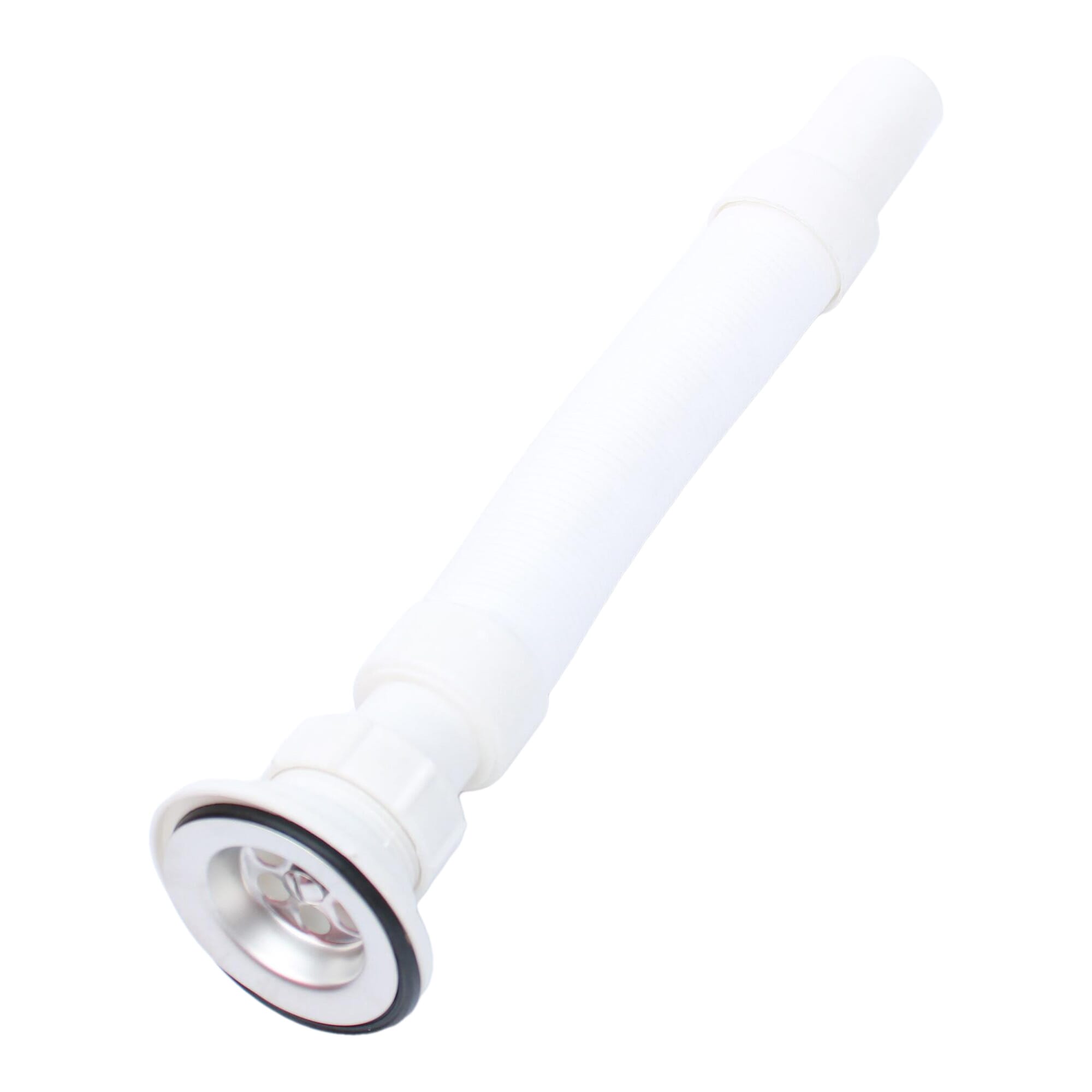 White Waste Pipe / Drain Pipe With Coupler For Wash Basin Kitchen Sink ...