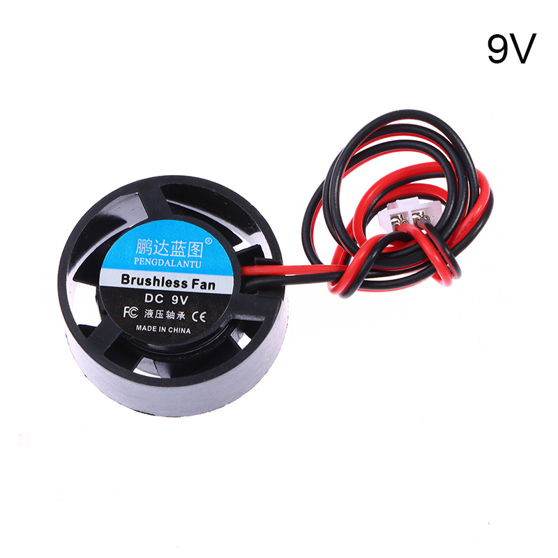 Mini 2510 25*10MM DC 5V 9V 12V 24V Round 2-Pin Cooler Brushless Chipset ...