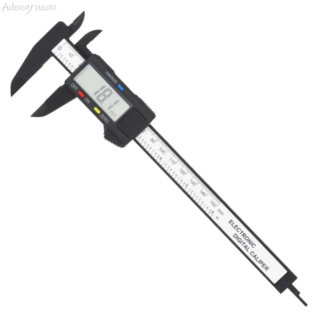 Adongruoan LCD Display 150mm Electronic Digital Caliper Vernier ...