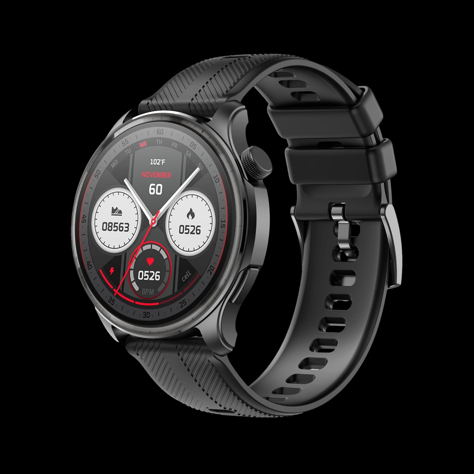 Ultima Watch Circle 2.0 Smartwatch: In-build ChatGPT, 3ATM Waterproof ...