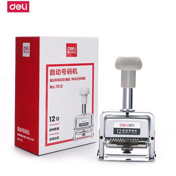 Numbering Machine/ 12 Digit Numbering Machine for Comfortable Numbering ...