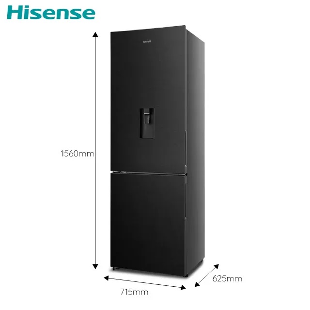 HISENSE 275 Liters Bottom Mount Refrigerator - (RD-31DC4SA) Black ...