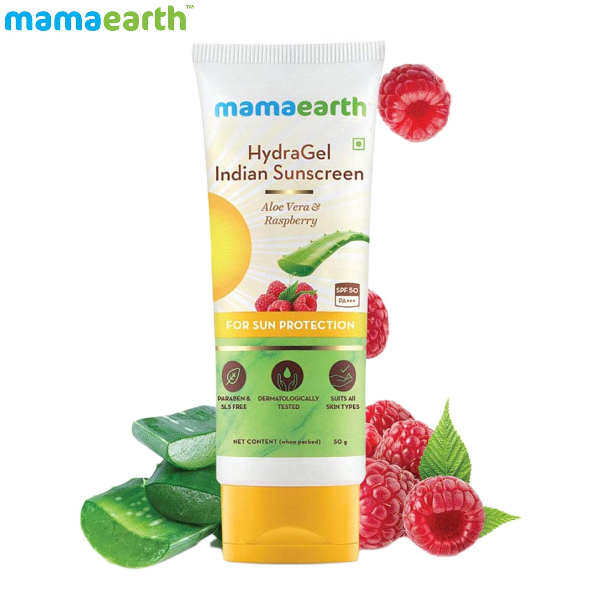 mamaearth Hydragel Indian Sunscreen - 50g | Daraz.com.np