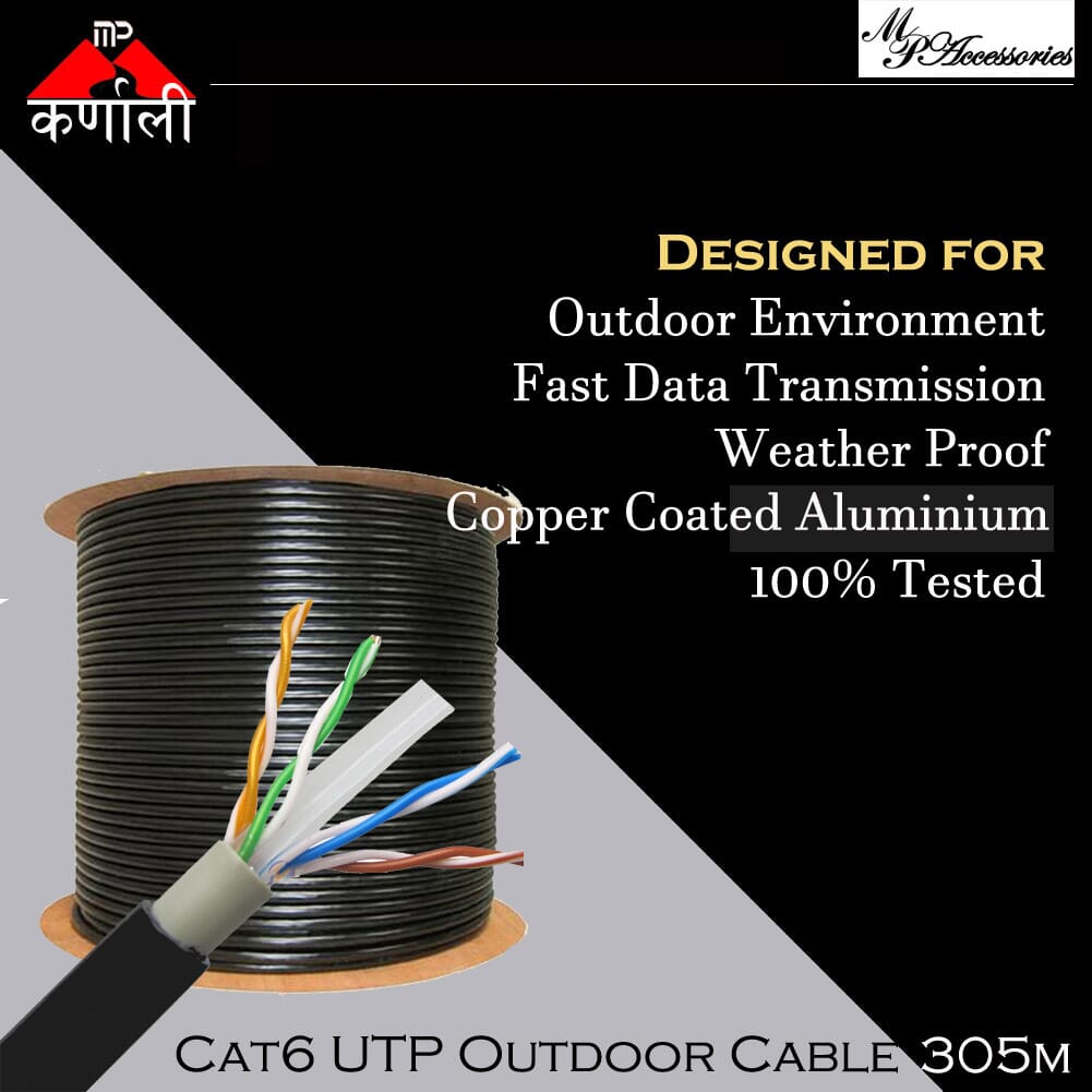 MP Cat6 UTP Outdoor Cable - 305m | Daraz.com.np