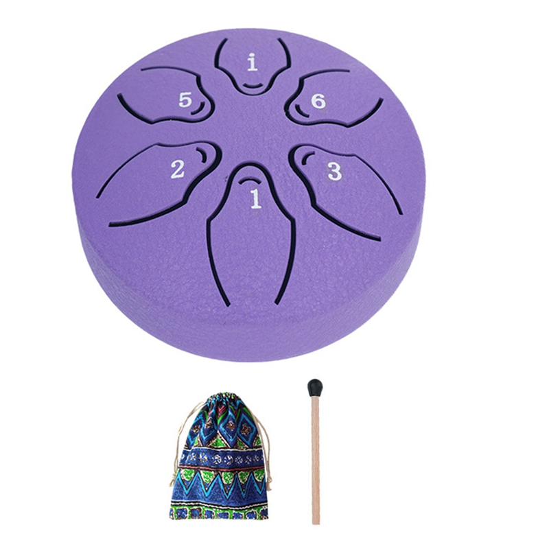 Rain Drum for Outside Steel Tongue Drum, 6 Notes 3 Inches Chakra Tank ...