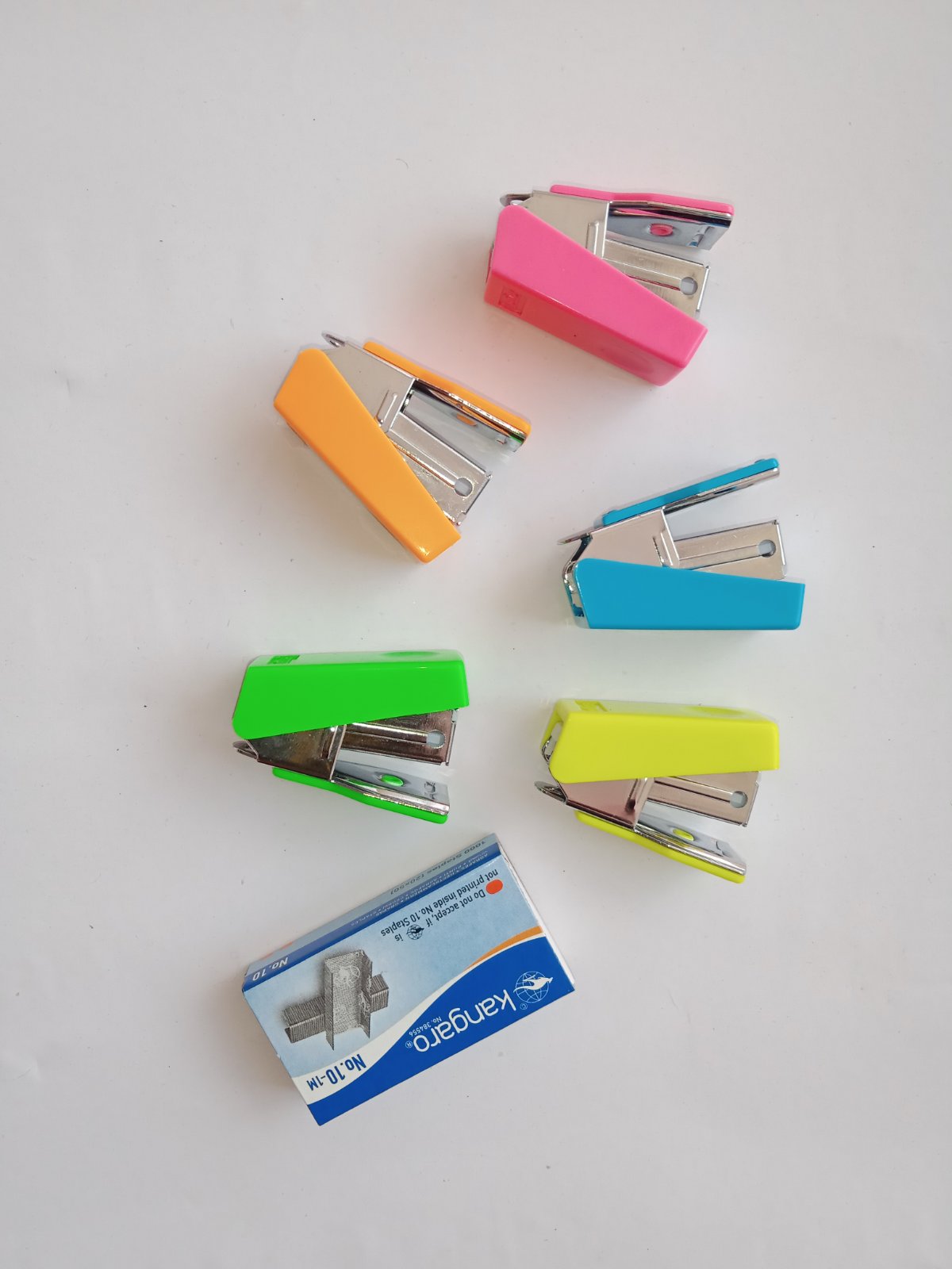 1pcs Kangaro Multipurpose Portable Mini Stapler With 1000 Pins And ...