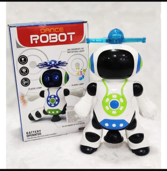 Dancing Robot Toy With Flashing Light And Sound | Daraz.com.np