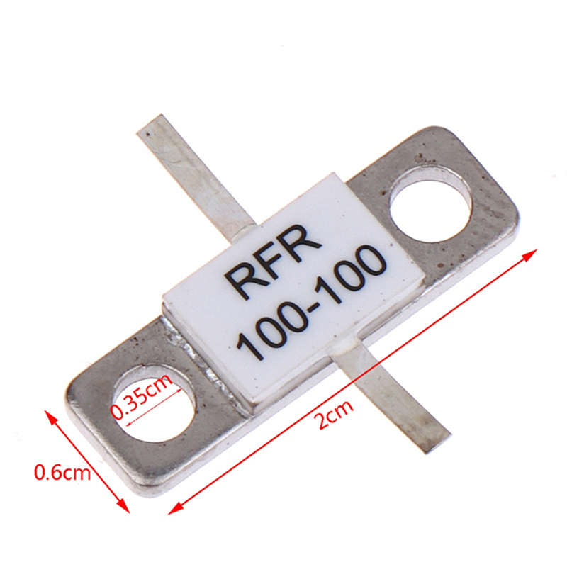 1 PCS 250Watts 100Ohms Resistor Flange As Shown Mount 250 Watt 100 Ohms ...