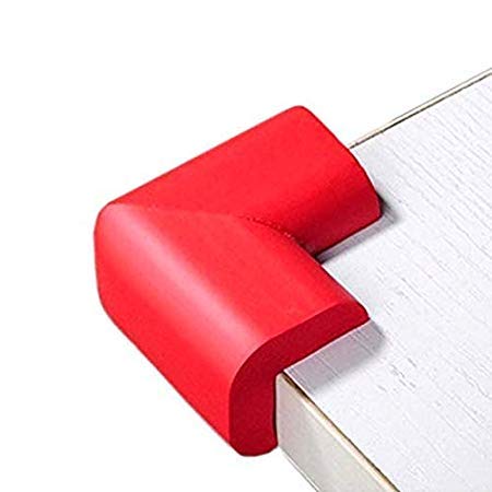12 pieces L Shape Rubber Protector Table Corner, Anti-collision Edge ...