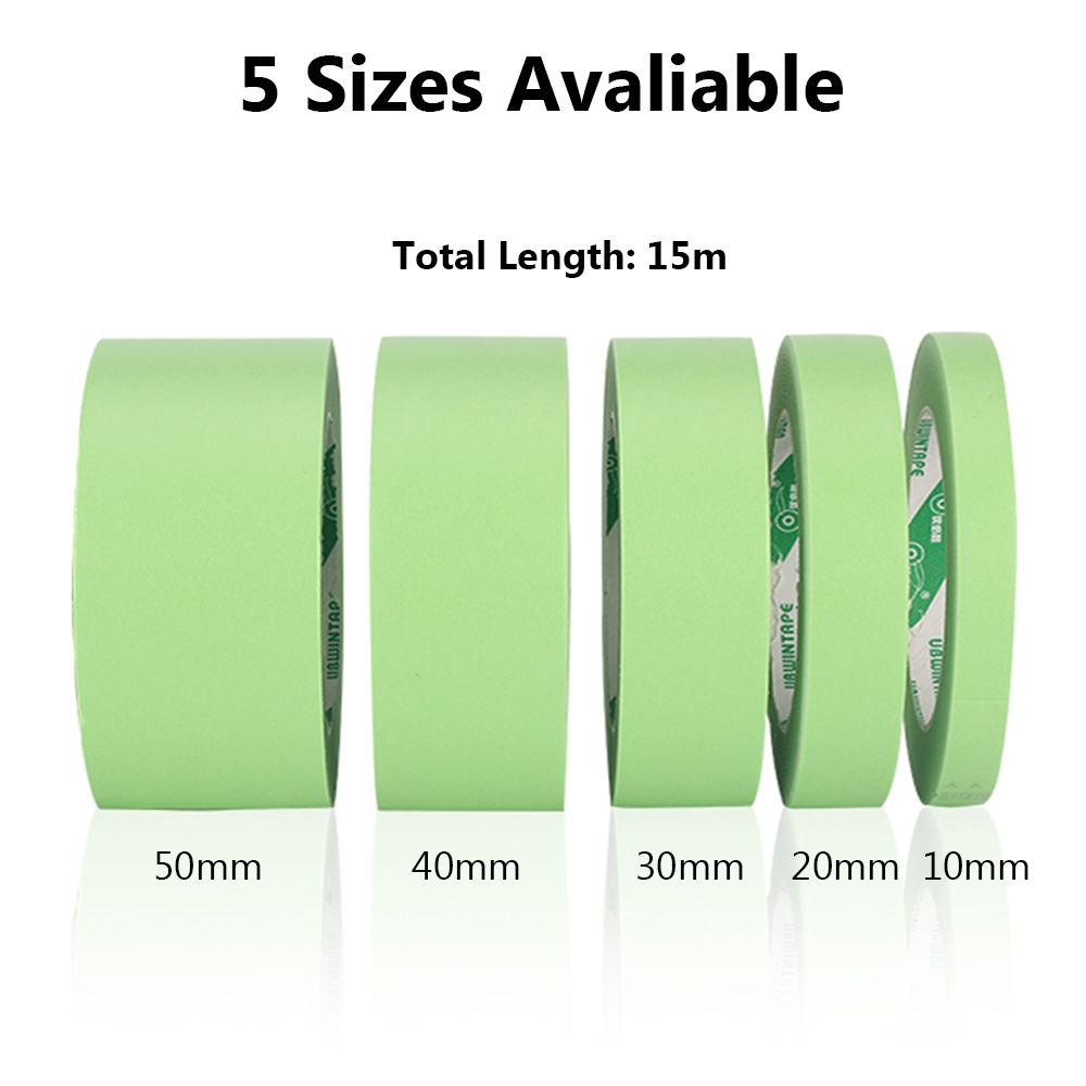 15M High Quality Adhesive Wall Art Weak Viscous Masking Tape Washi Tape ...