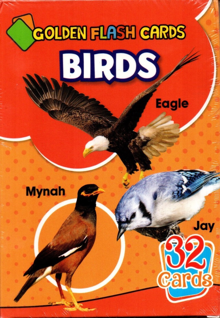 Golden Flash Cards ( Birds) | Daraz.com.np