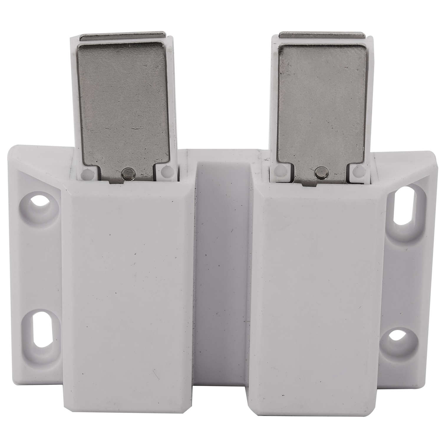 Stainless Steel Glass Door Pivot Hinge Double Head Magnetic Catch Set ...