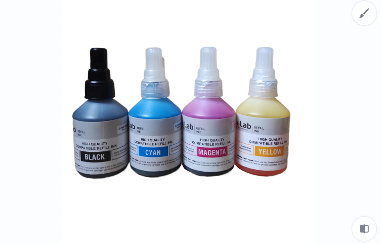 Xlab Compatible Ink For Brother Printer Cyan, Magenta, Yellow And Black ...