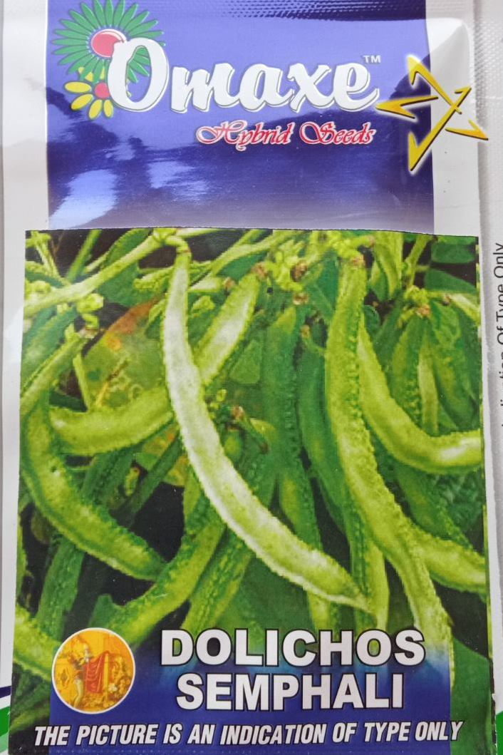 Vegetable Seeds - Chaumase Dolichos Semphali Bean Seeds 10 Gram | Daraz ...