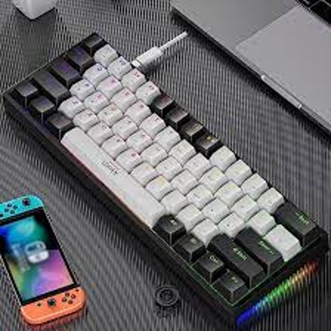 Mechanical Keyboard USB Gaming Keyboard RGB Backlight Hot Swap Keyboard ...