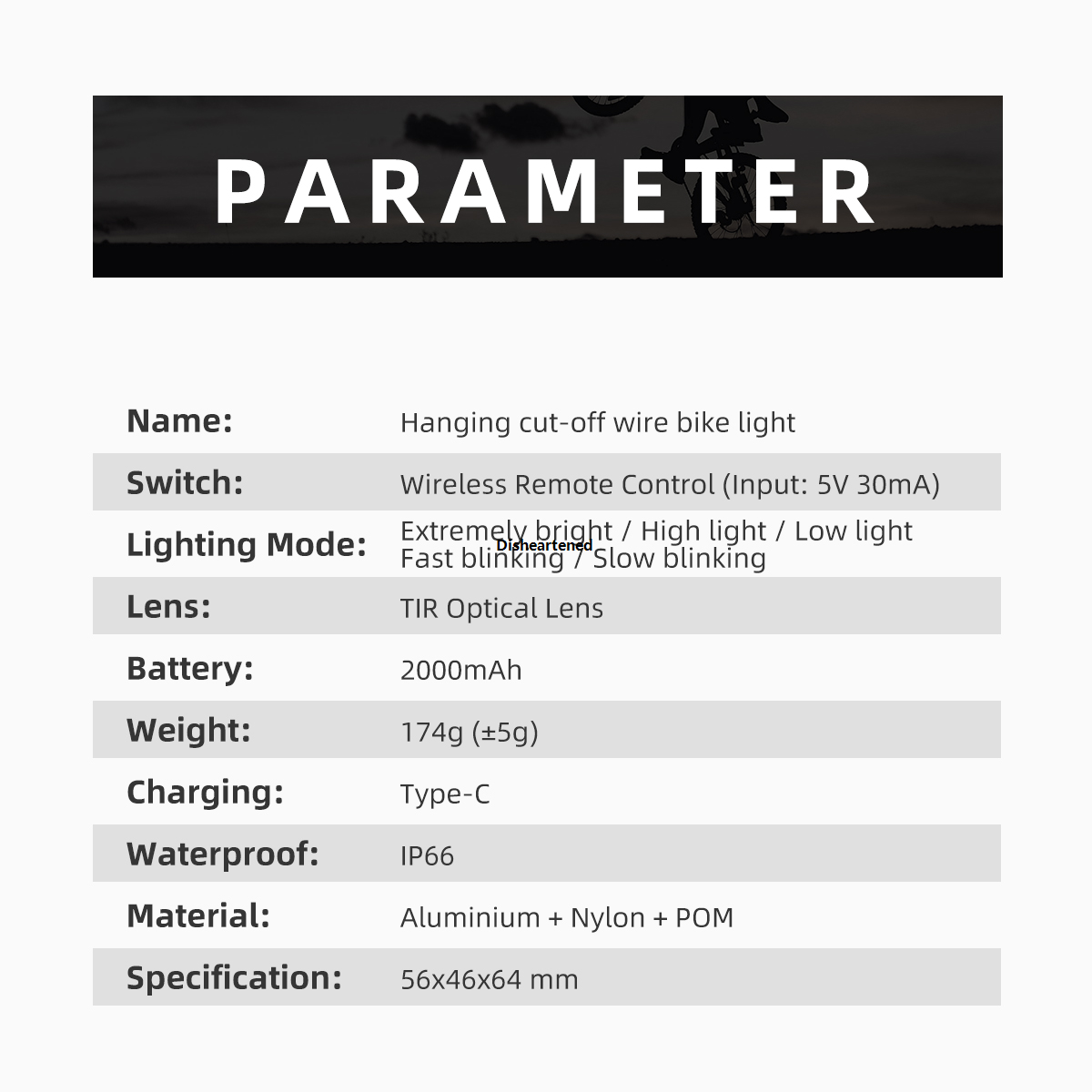 Bright Headlight Remote Control GoPro Headlight Bicycle Suspension ...