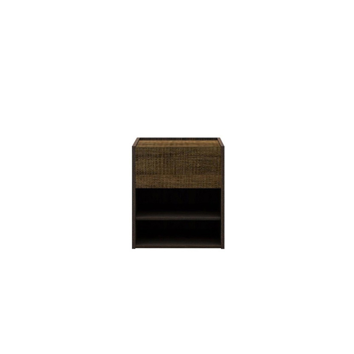 SB Furniture Leno Night Table 45cm Wide - Royal Acacia/ZGV Hazel Timber ...