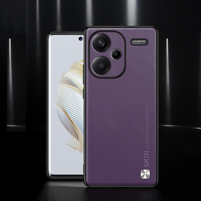 Vantime Case for Xiaomi Redmi Note 13 Pro Plus 5G Pro+ Luxury PU Leather Soft Rubber Frame ...