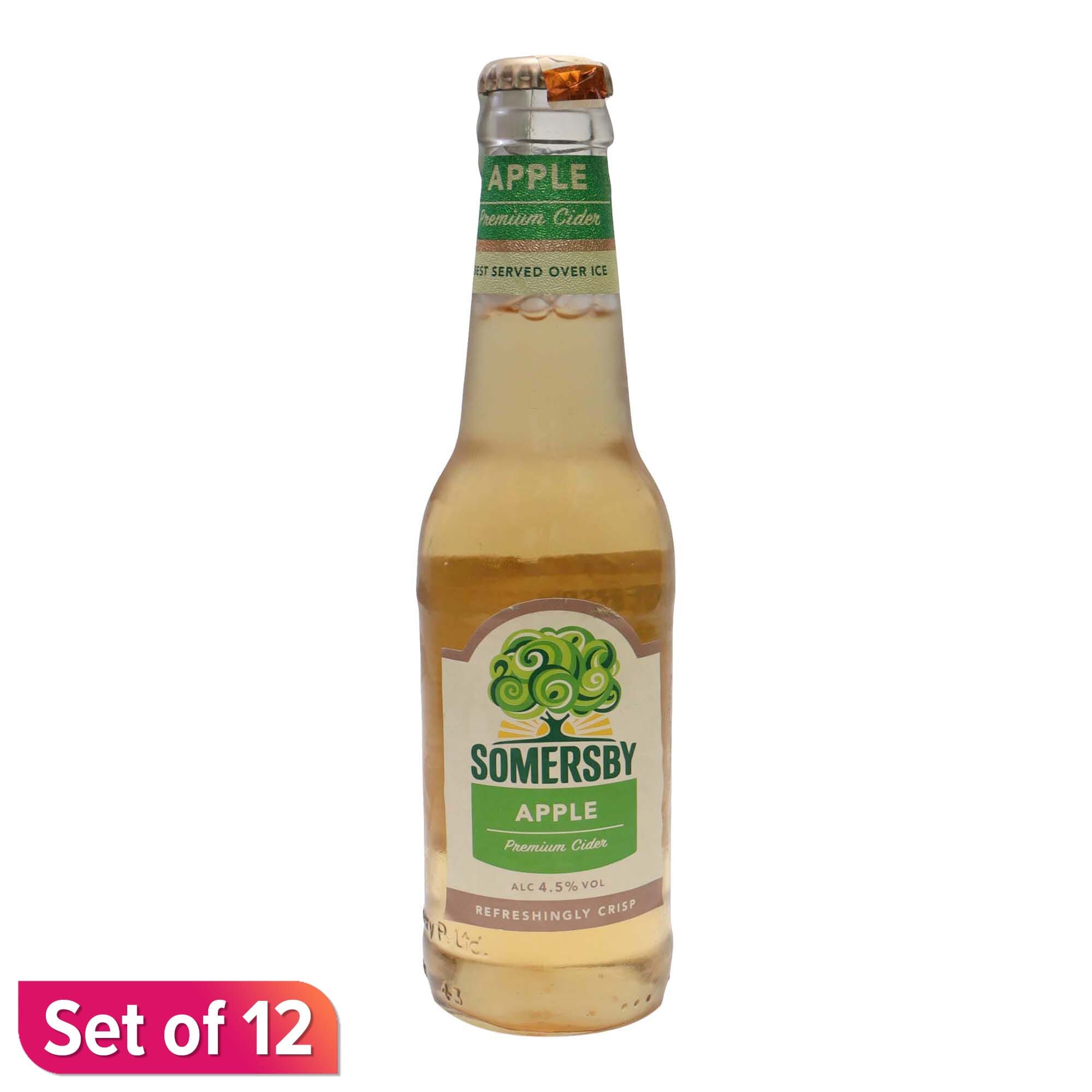 Somersby Apple Premium Cider Alc 4.5% 250ml Set of 12 | Daraz.com.np