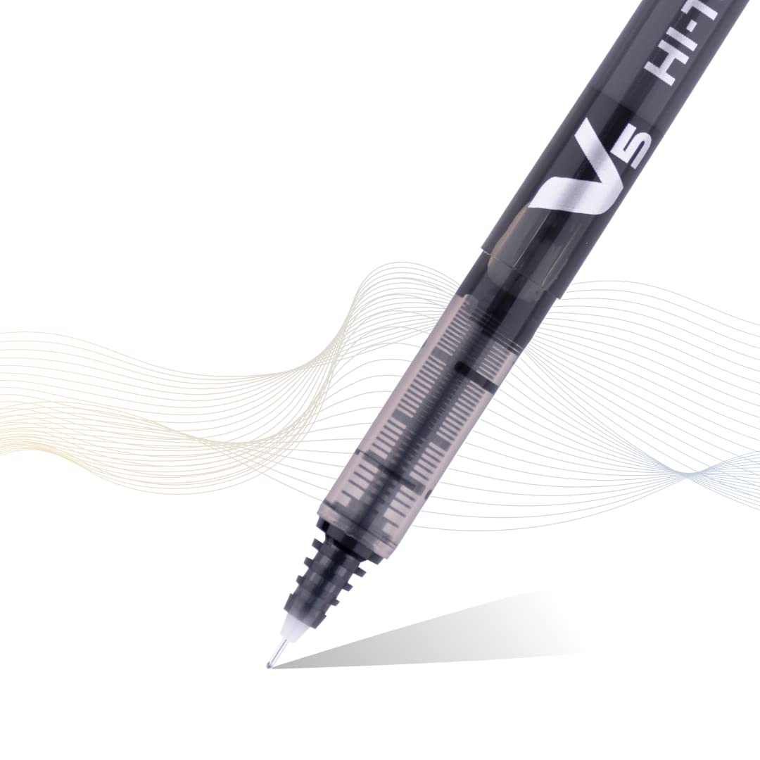 Pilot Hi-Tecpoint V5 0.5mm Extra Fine Point Pure Liquid Ink Roller Ball ...