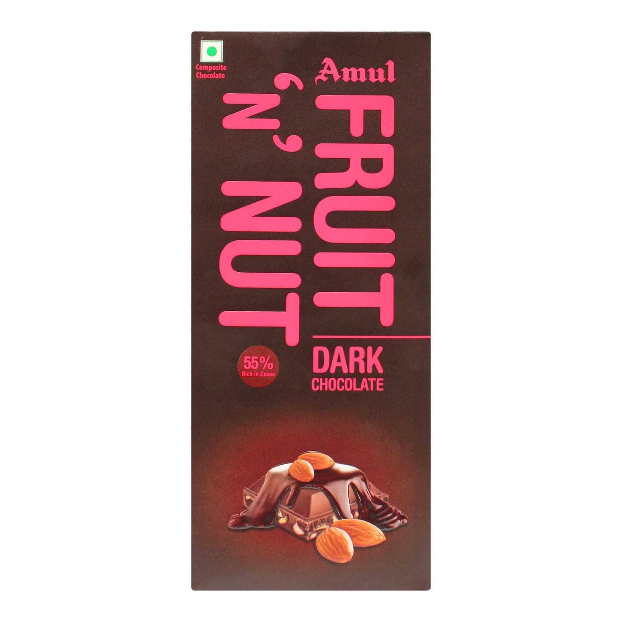 Amul Fruit & Nut Dark Chocolate 150Gm | Daraz.com.np
