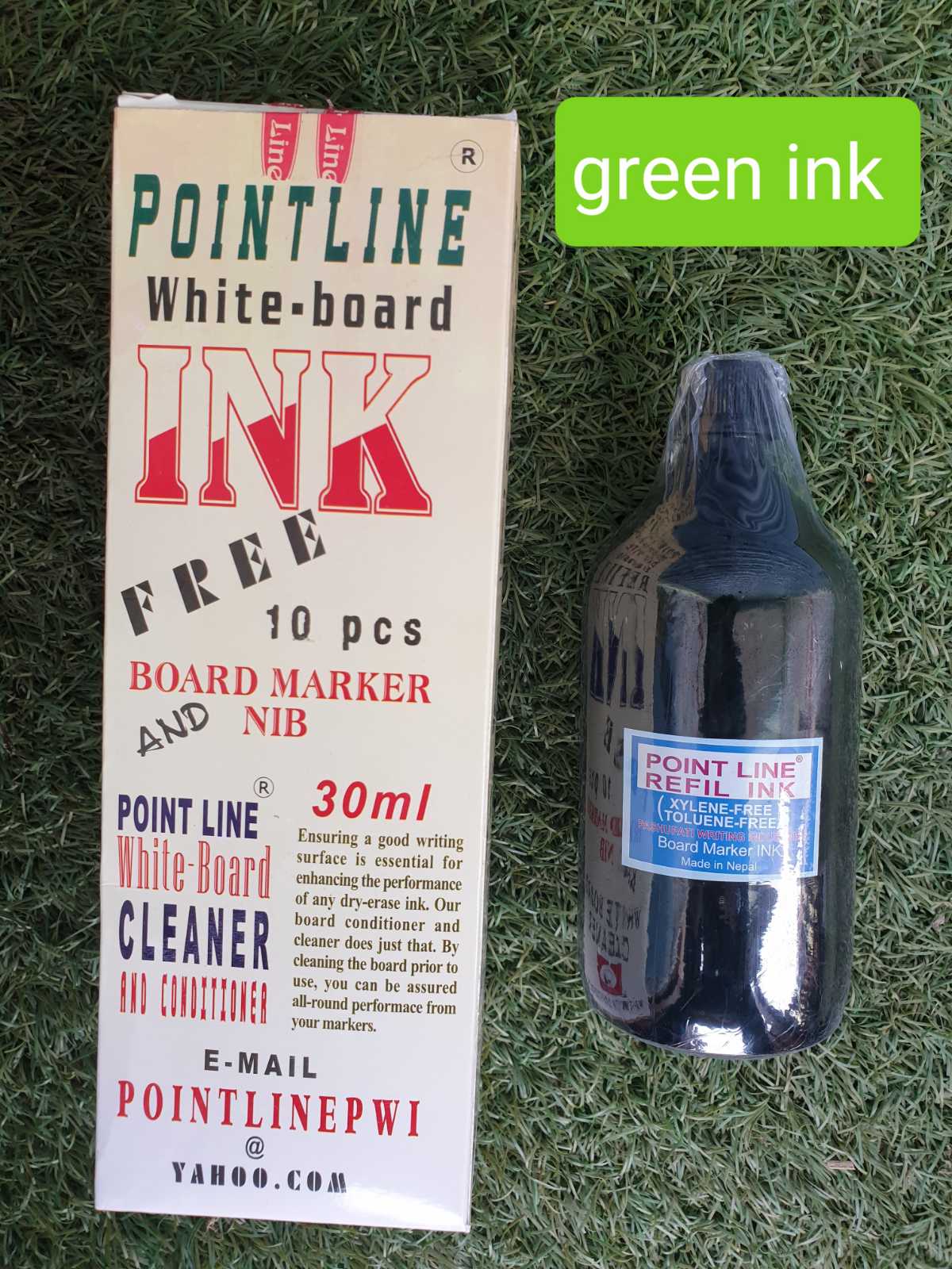 Pointline White-Board Dry-Wipe Erasable Refill Ink ( White Board Marker ...