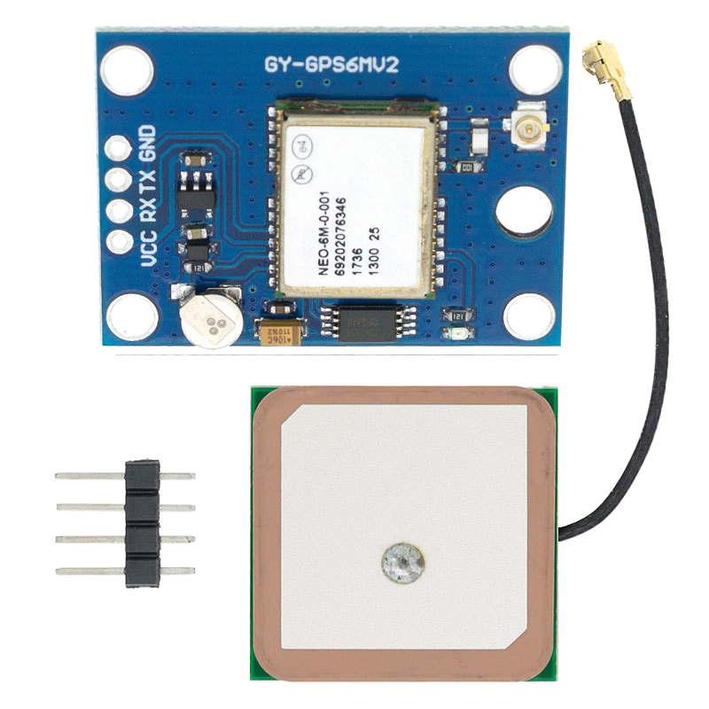 GY-NEO6M V2 GPS Double Sided Mini Module Flight Control Buit-in EEPROM ...
