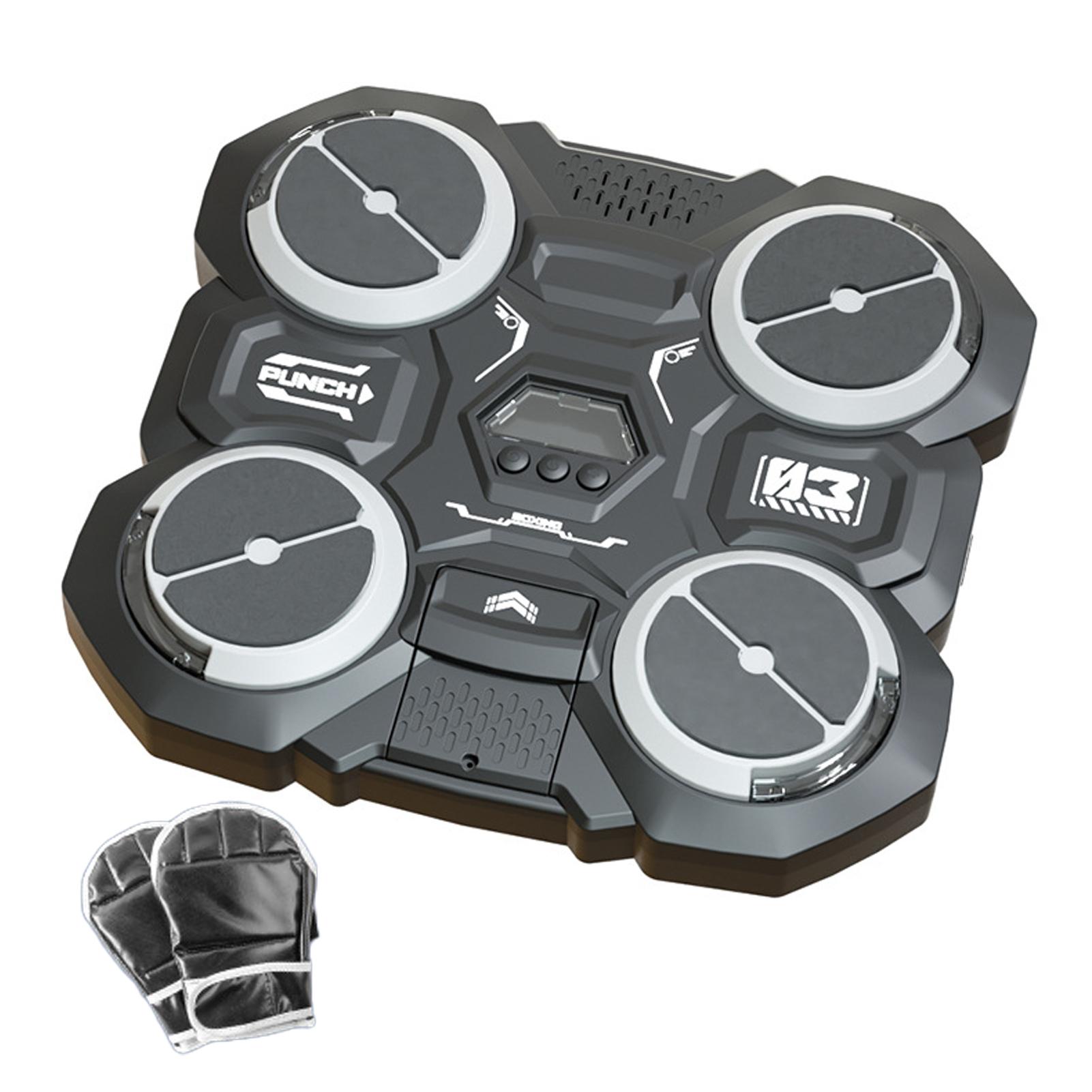 Penasfe Music Boxing Machine with Boxing Gloves Dynamic Light Boxing ...