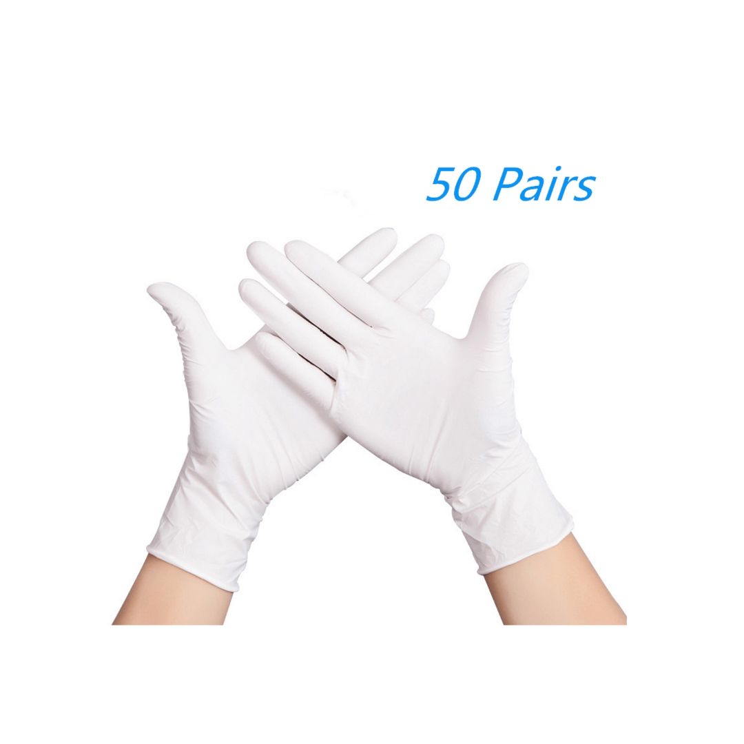 Lifeline Disposable Latex Medical Examination Gloves 100Pcs Available ...