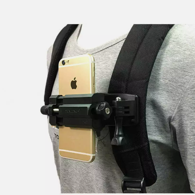 Backpack Strap Clip Mount For Phone 360 Degree Rotary Backpack Clamp ...