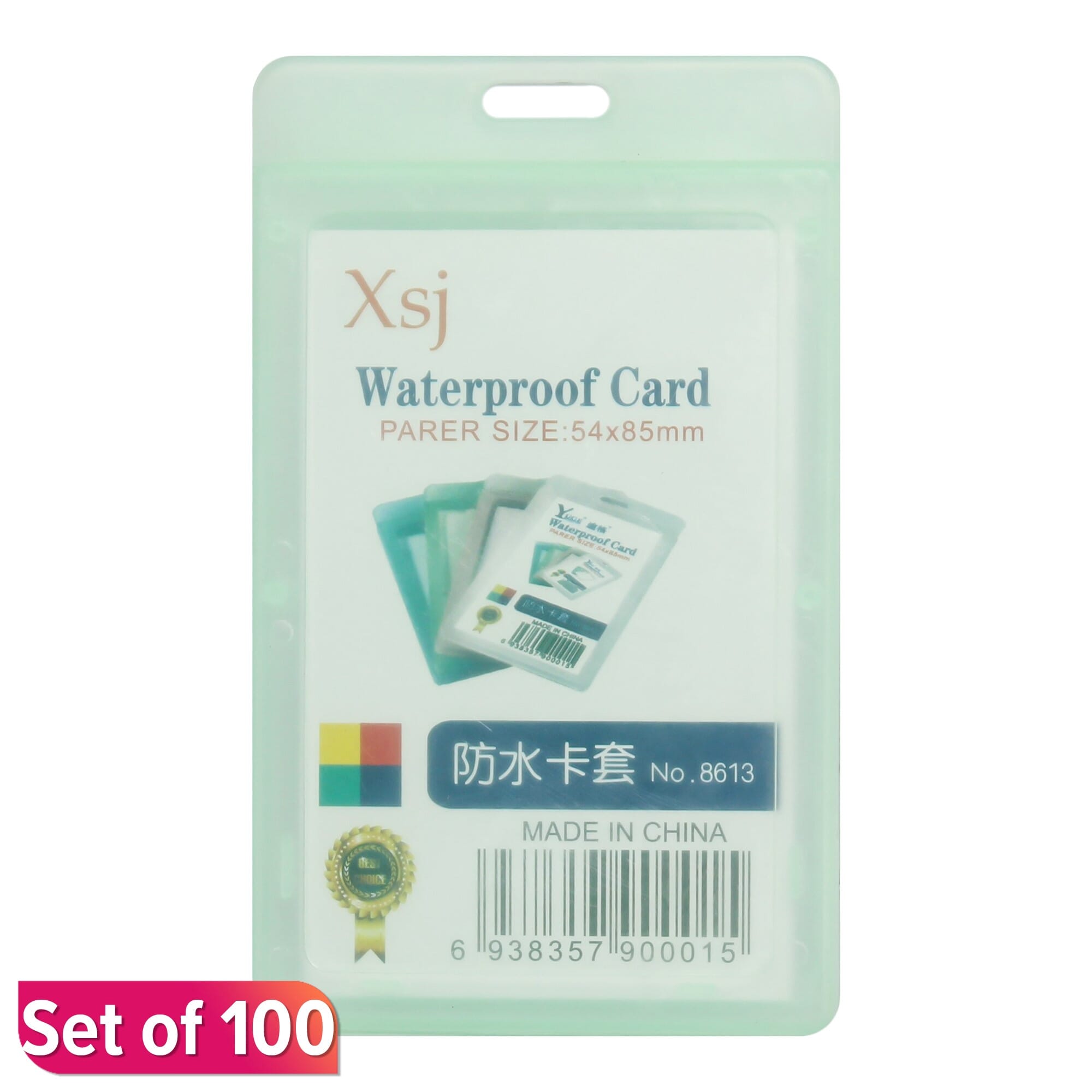 Id Card Holder Waterproof Card Set Of 100 | Daraz.com.np
