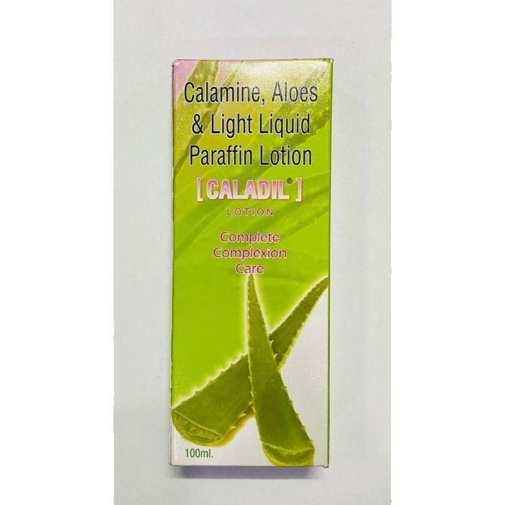 Caladil Calamine, Aloes & Light Liquid Paraffin Lotion, 100Ml | Daraz ...