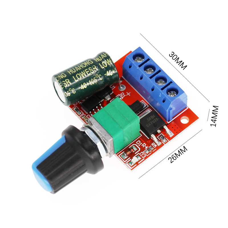 PWM Motor Speed Controller Module PWM DC Motor Governor 5v-35v Adjustable Speed Regulator ...