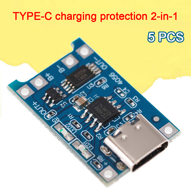 2024 New 5Pcs Lithium Battery Charger Module Charging Board With ...