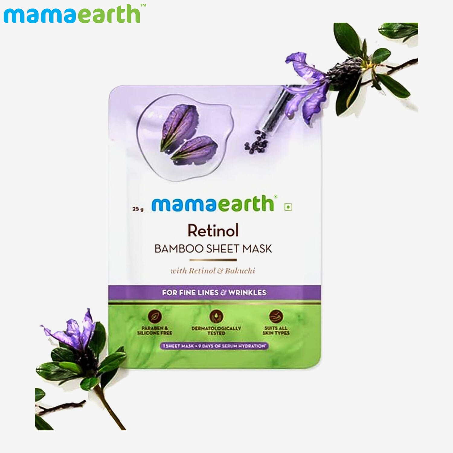 mamaearth Niacinamide Bamboo Sheet Mask